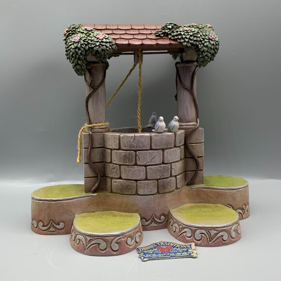 Disney | Accents | Disney Traditions And Jim Shore Wishing Well Display ...